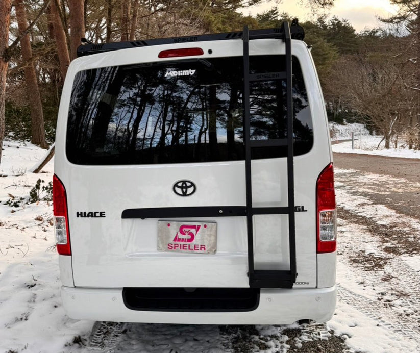 ハイエース(標準ボディ標準ルーフ）用 リアラダー – SPIELER